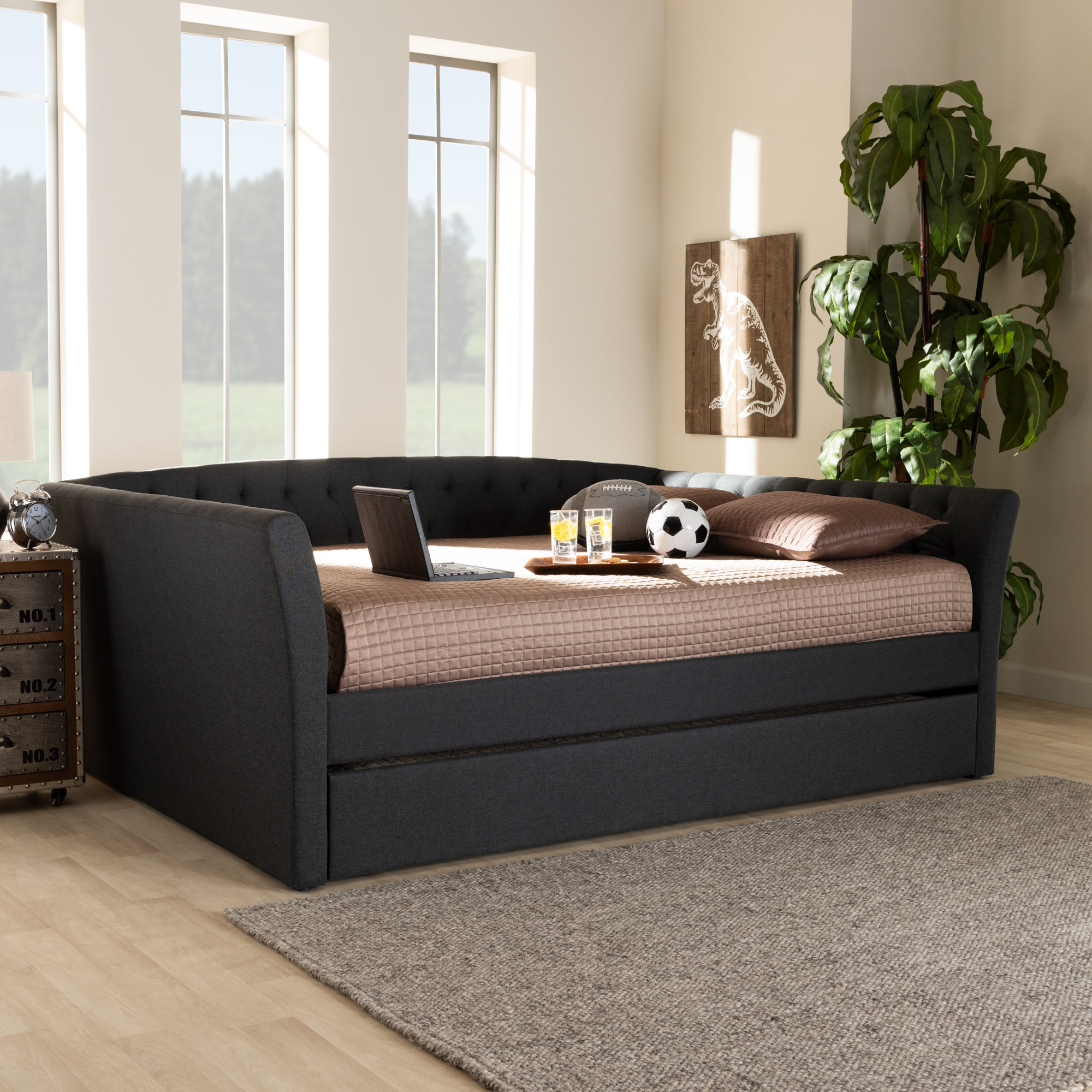 Lark Manor™ Eppie Daybed with Trundle & Reviews | Wayfair