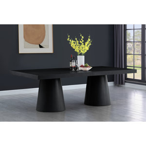 Black Extendable Kitchen & Dining Tables You'll Love | Wayfair