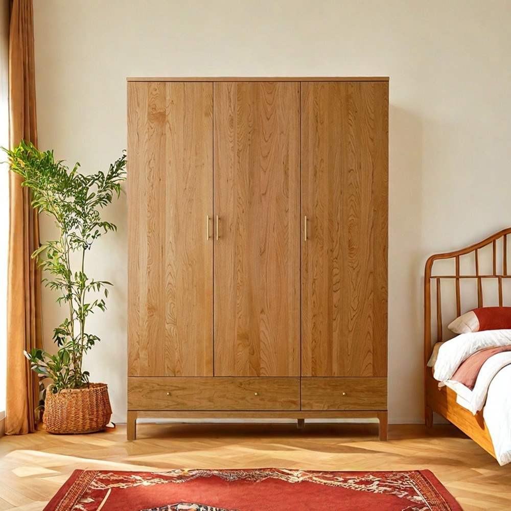 Parttlion European style light luxury retro wardrobe | Wayfair