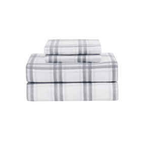 London Fog Classic Cozy Solid Flannel Sheets "& Reviews" | Wayfair
