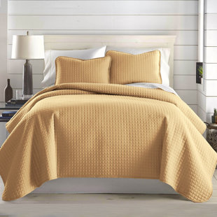 Yellow & Gold Quilts, Coverlets, & Sets on Sale | Limited Time Only!