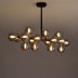 Wrought Studio Holmesfield 16 - Light Dimmable Bubble Glass Sputnik ...