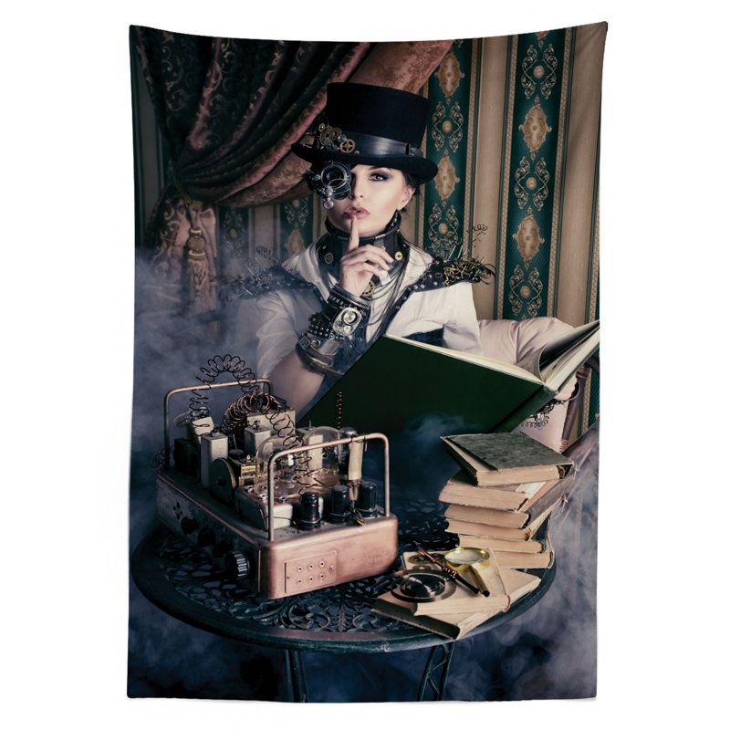 steampunk tablecloth