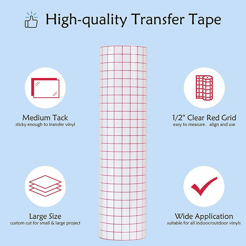 HTVRONT Vinyl Transfer Tape Roll Cutting Accessory | Wayfair