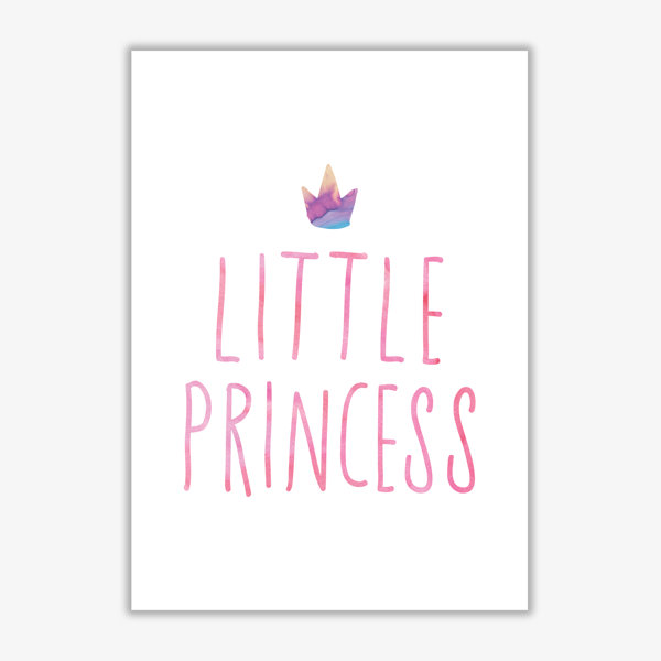 East Urban Home Little Princess - Painting | Wayfair.ie