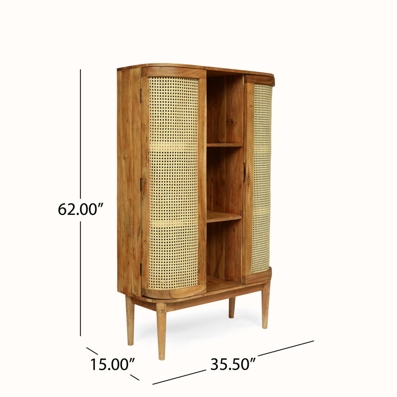 Bayou Breeze 2-Door Accent Storage Cabinet | Wayfair