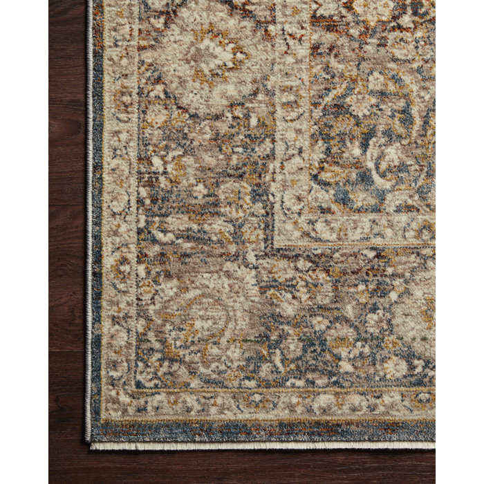 Loloi Rugs Lourdes Slate/Blue/Beige Rug | Wayfair