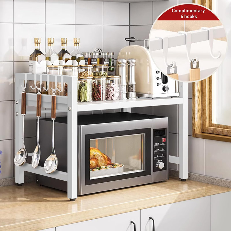 17 Stories Jannet 24'' Metal Standard Baker's Rack | Wayfair