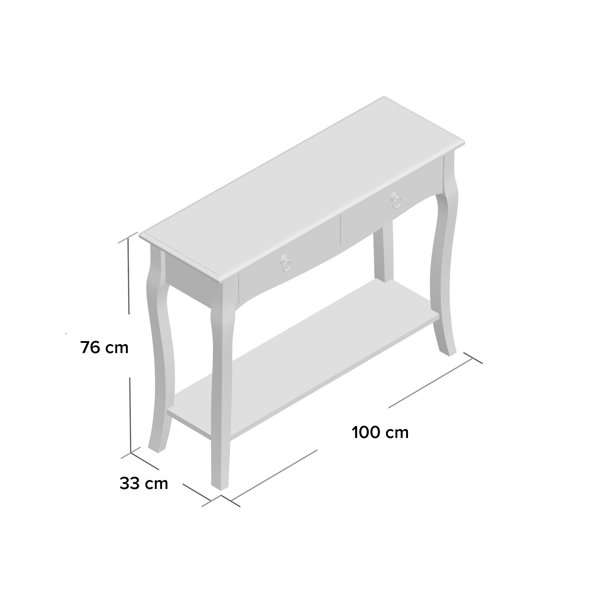 Fernleaf Corey 100cm Console Table & Reviews | Wayfair.co.uk
