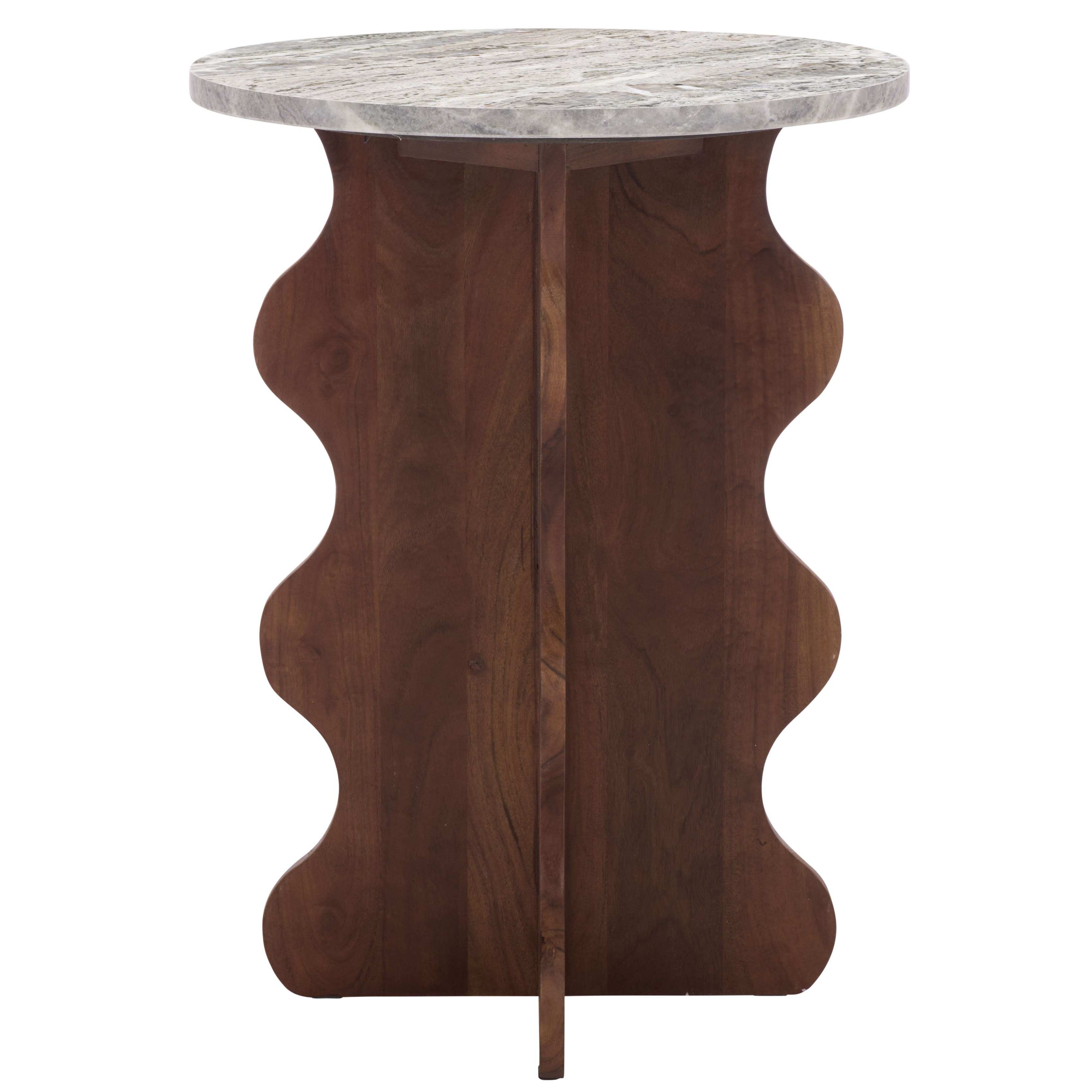 Latitude Run® Galih Marble Side Table & Reviews | Wayfair
