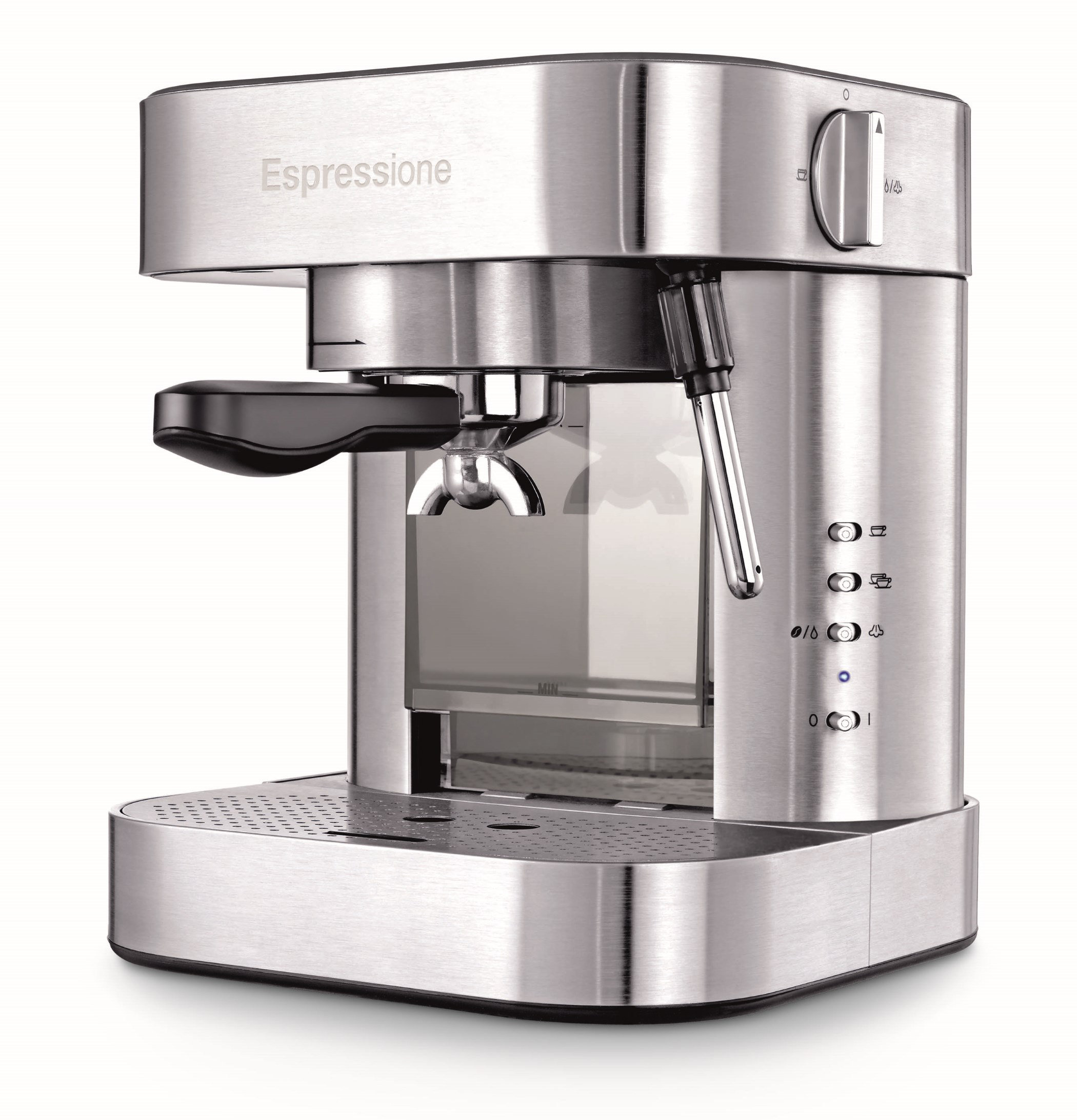Espressione Stainless Steel Automatic Pump Espresso Machine with Thermo ...