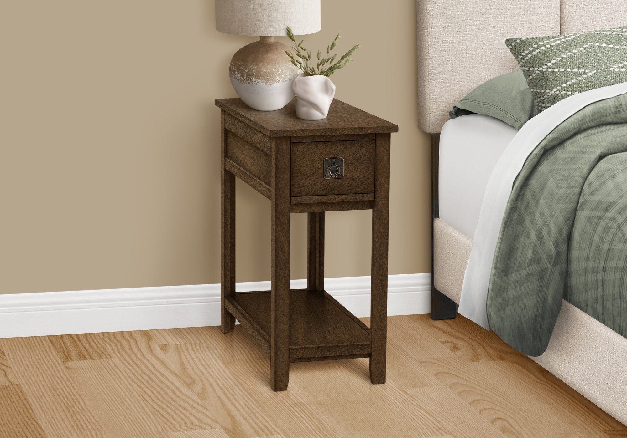 Red Barrel Studio Nightstand, End Table, Transitional Accent Table With ...