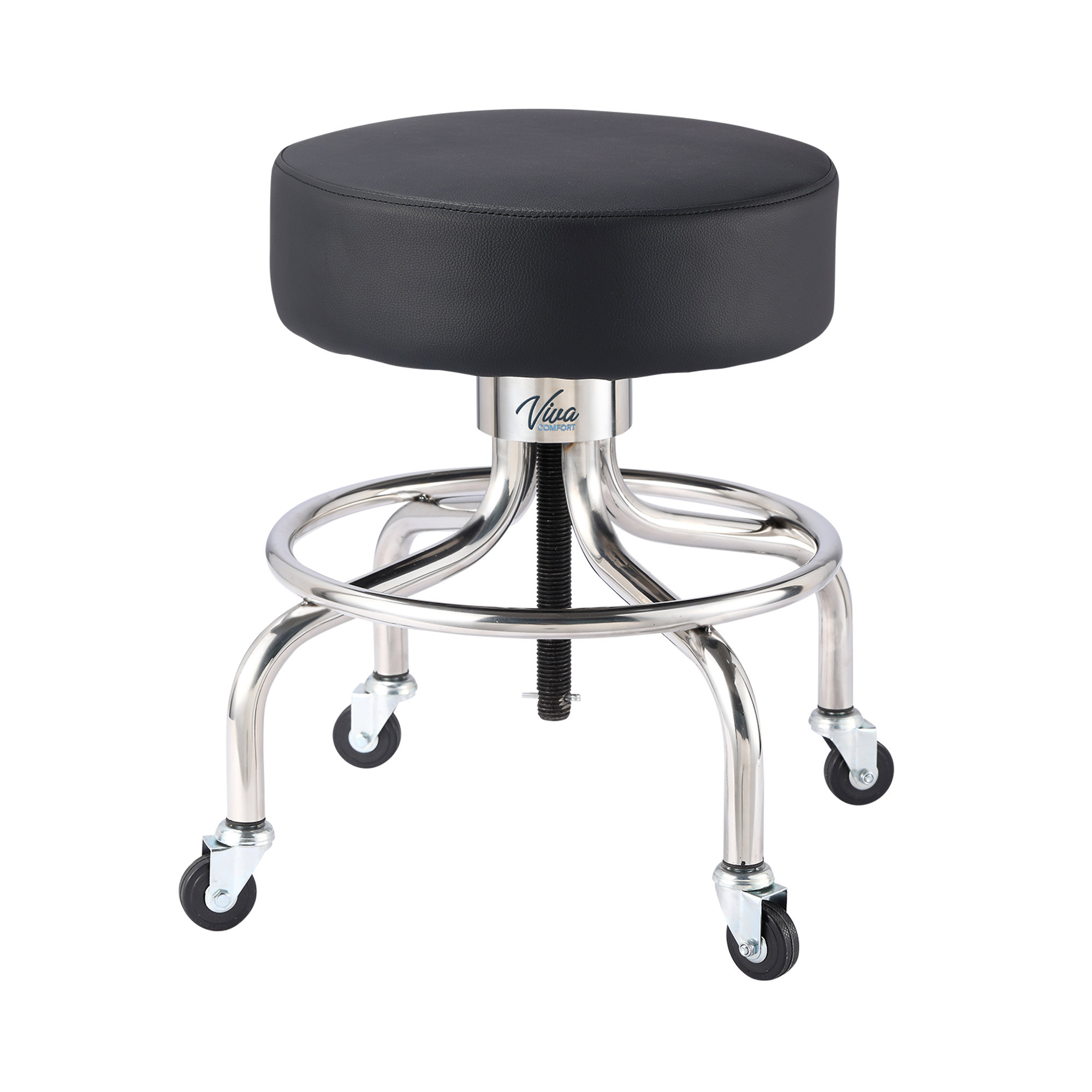 Ivy Bronx Pneumatic Height Control Antimicrobial Upholstery Exam Stool ...