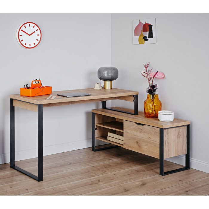 Mercury Row Apogee L-Shaped Writing Desk & Reviews | Wayfair.co.uk