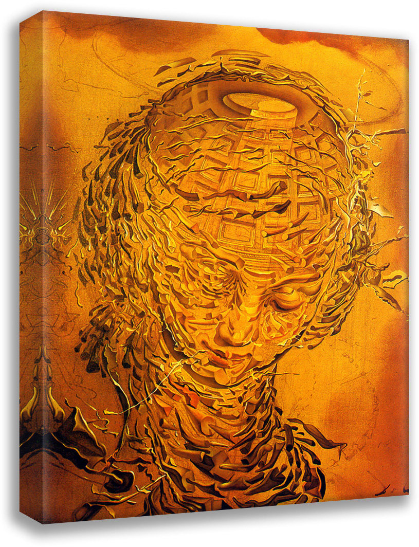 Lark Manor Raphaelesque Head Exploded by Salvador Dali Gallery Wrapped ...