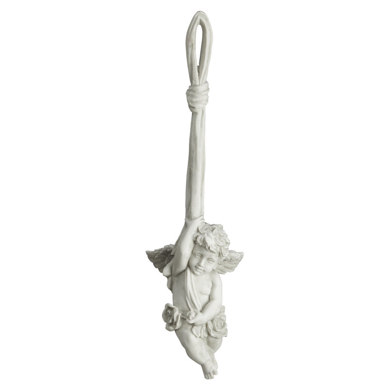 Design Toscano Angelic Play Hanging Statue & Reviews | Wayfair