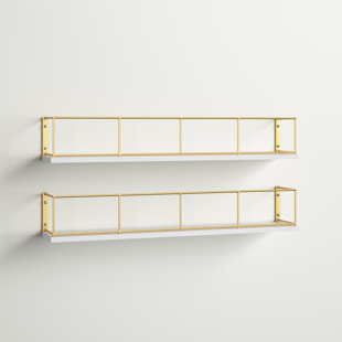 Gold Wall & Display Shelves You'll Love - Wayfair Canada