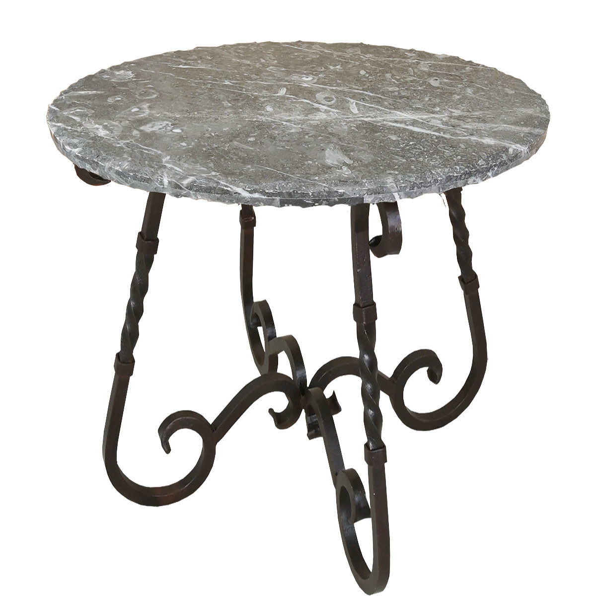 LMT Design Gray Rock Side Table | Wayfair