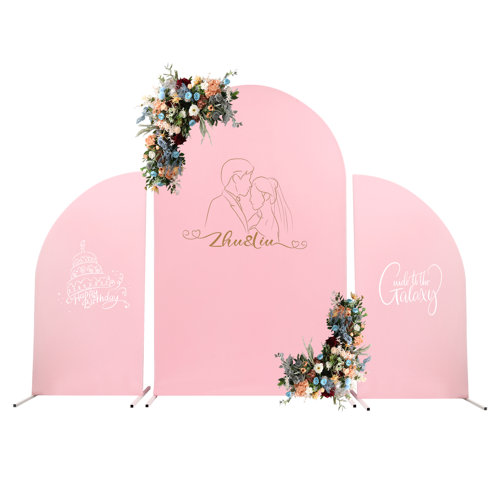 DENFER Wedding Background Decoration Stands with Cover | Wayfair