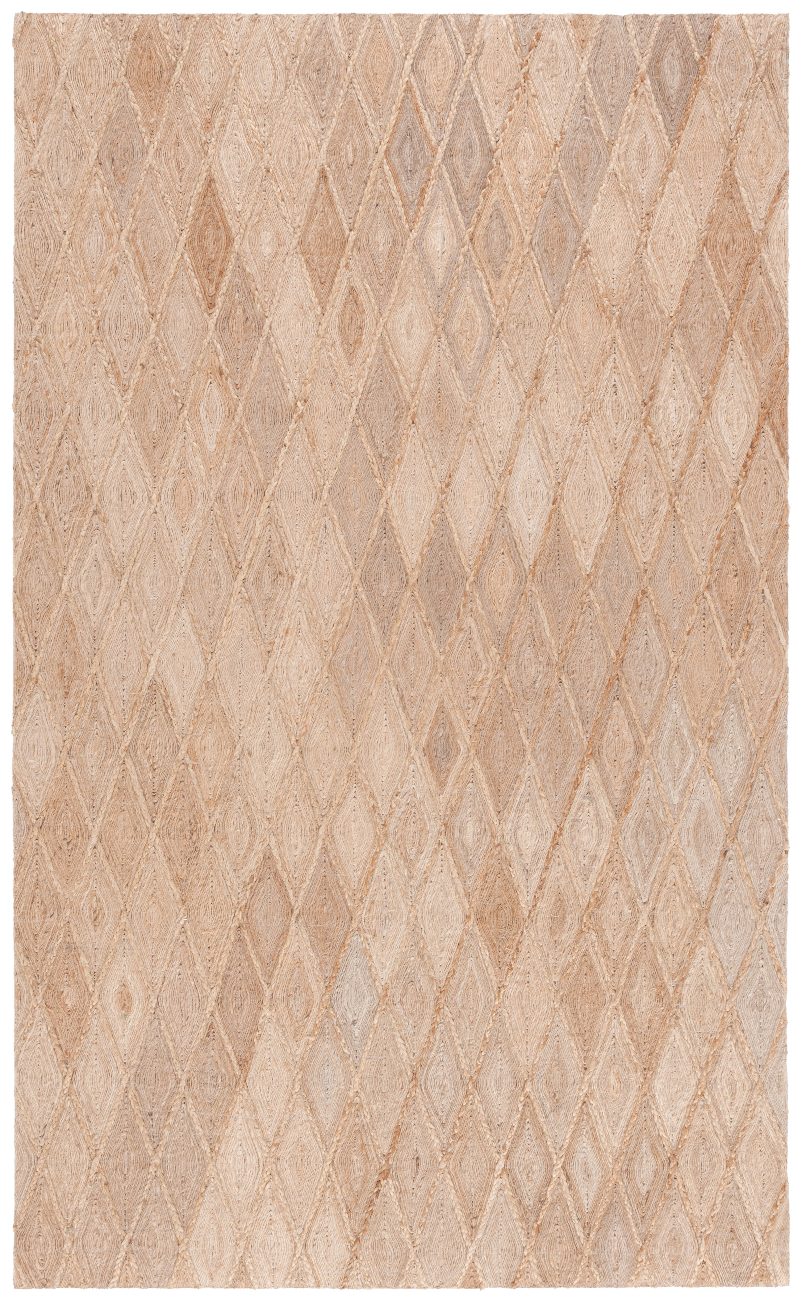 Ebern Designs Natural Fiber Hand Loomed Jute Pile Solid Color Rug | Wayfair