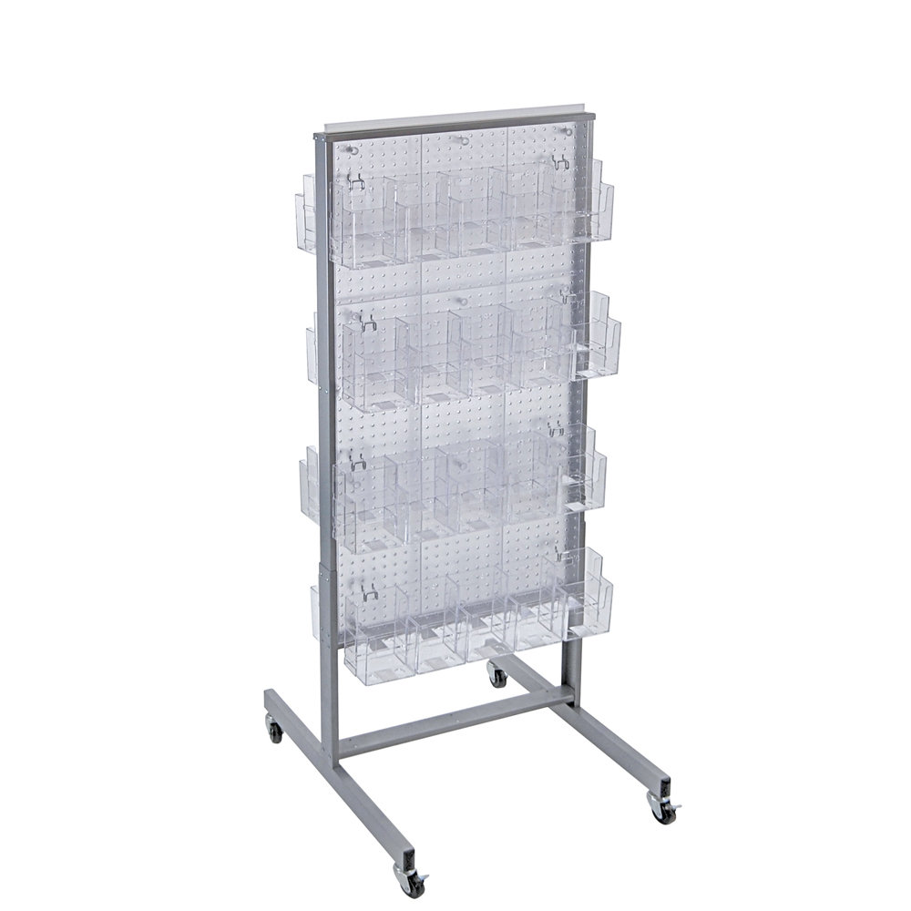 Azar Displays Ensemble de présentoir de panneau perforé 80 po, recto ...