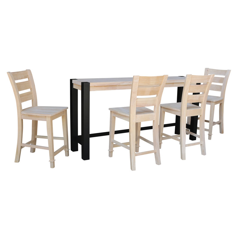 Rosalind Wheeler Saybrook Point Tall Counter Height Dining Set | Wayfair