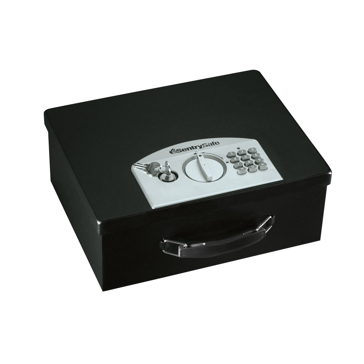 Sentry Safe SentrySafe 0.23 Cu. Ft. Portable Safe Box with Dual Lock ...