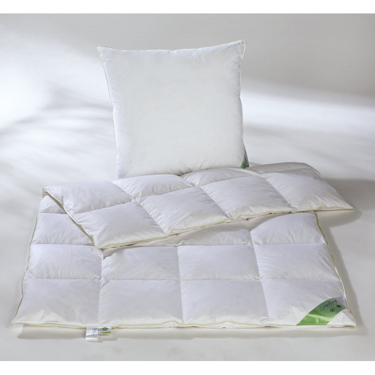 Greenfirst Light Box-Stitch Duvet | Wayfair.co.uk