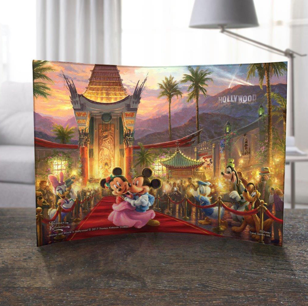 Trend Setters Disney 'Mickey and Minnie Mouse in Hollywood' Acrylic ...