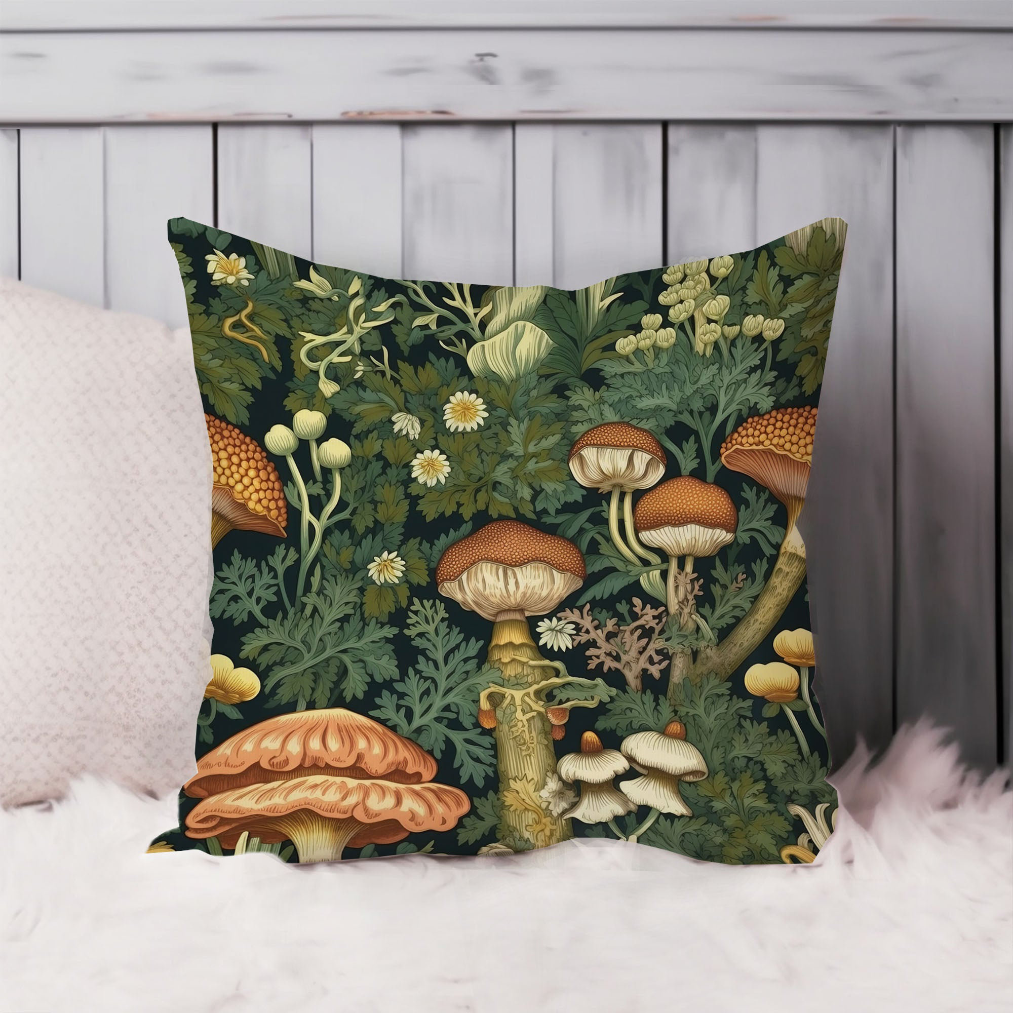 Ethan Taylor Botanical Cottagecore Forest Mushrooms XII Cottage | Wayfair