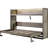 Latitude Run® Twin Xl Bed With Desk, Charging Station, Gray Wash ...