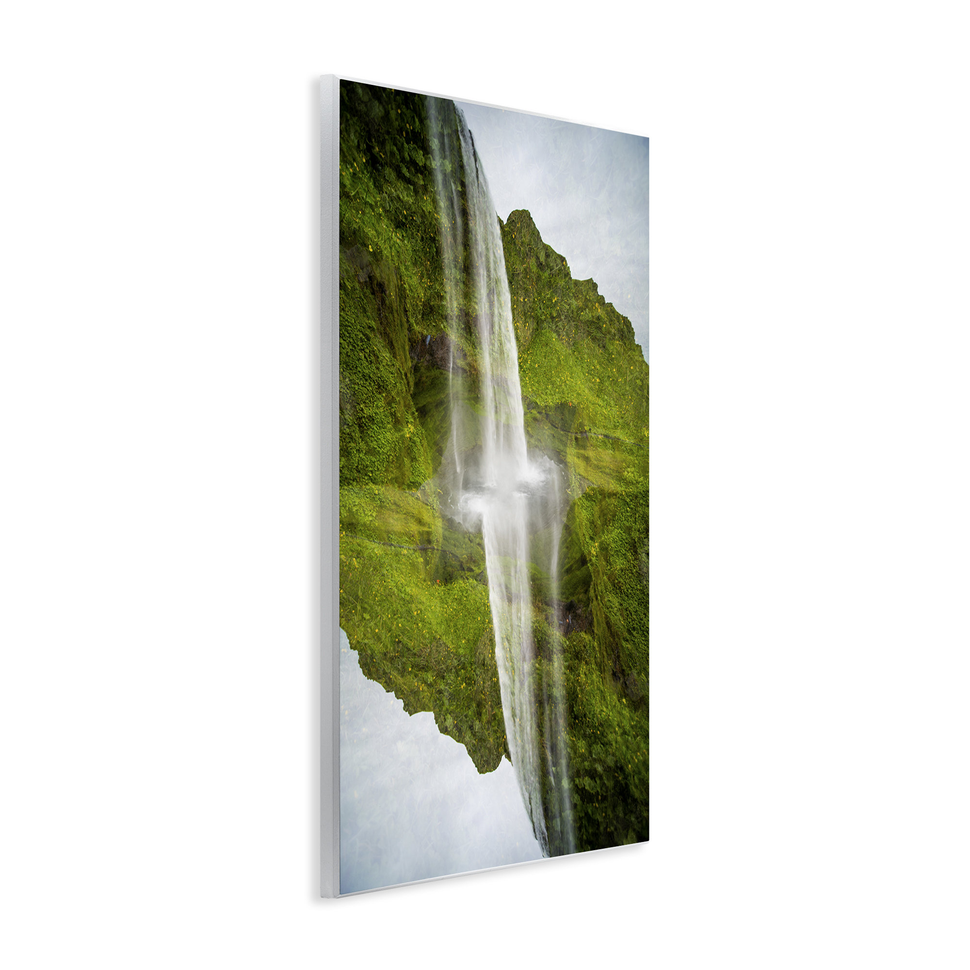 Wrought Studio Surreal Waterfall Reflection Wall Plaque, design by ...