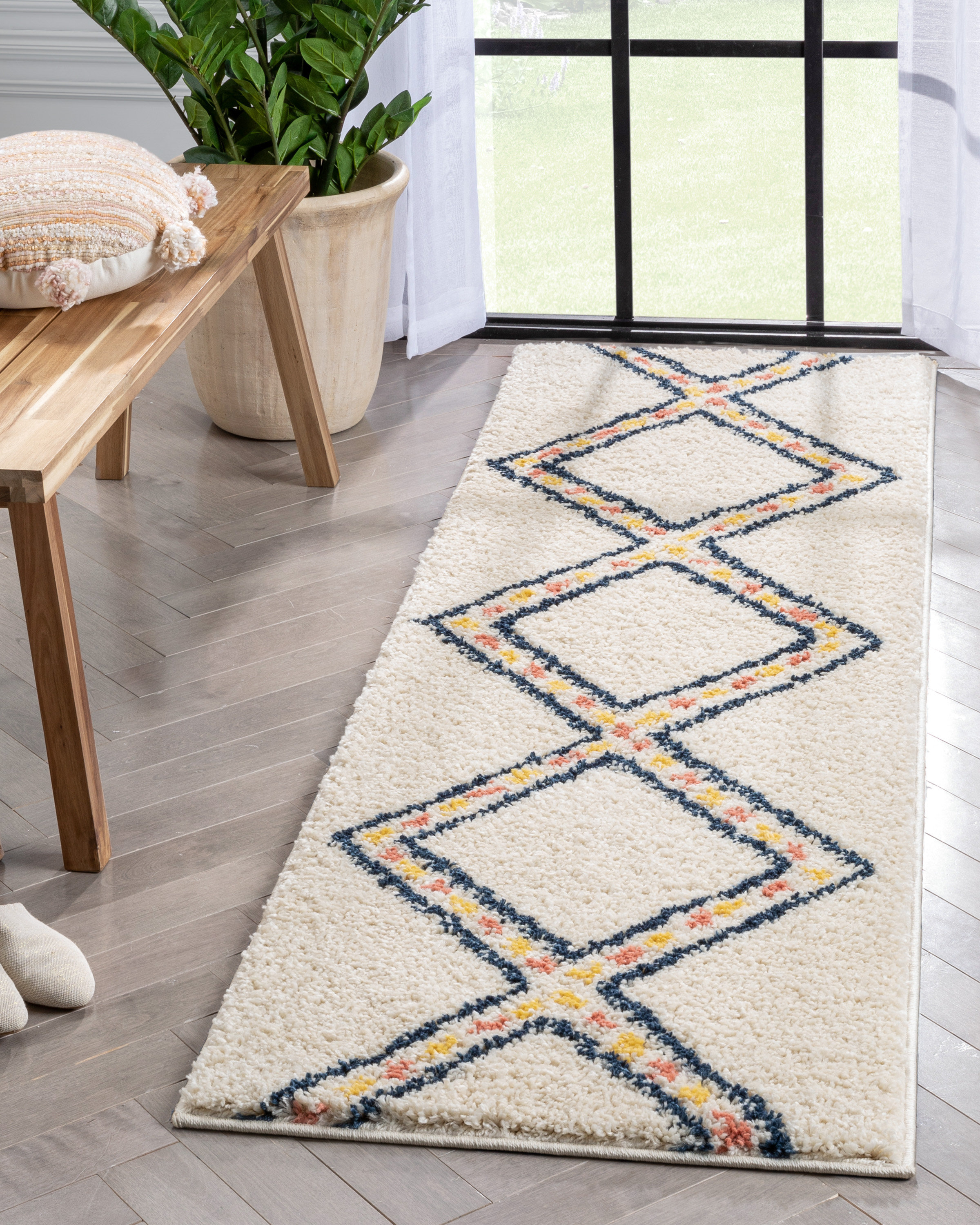 Well Woven Gigi Moroccan Ivory Area Rug | Wayfair