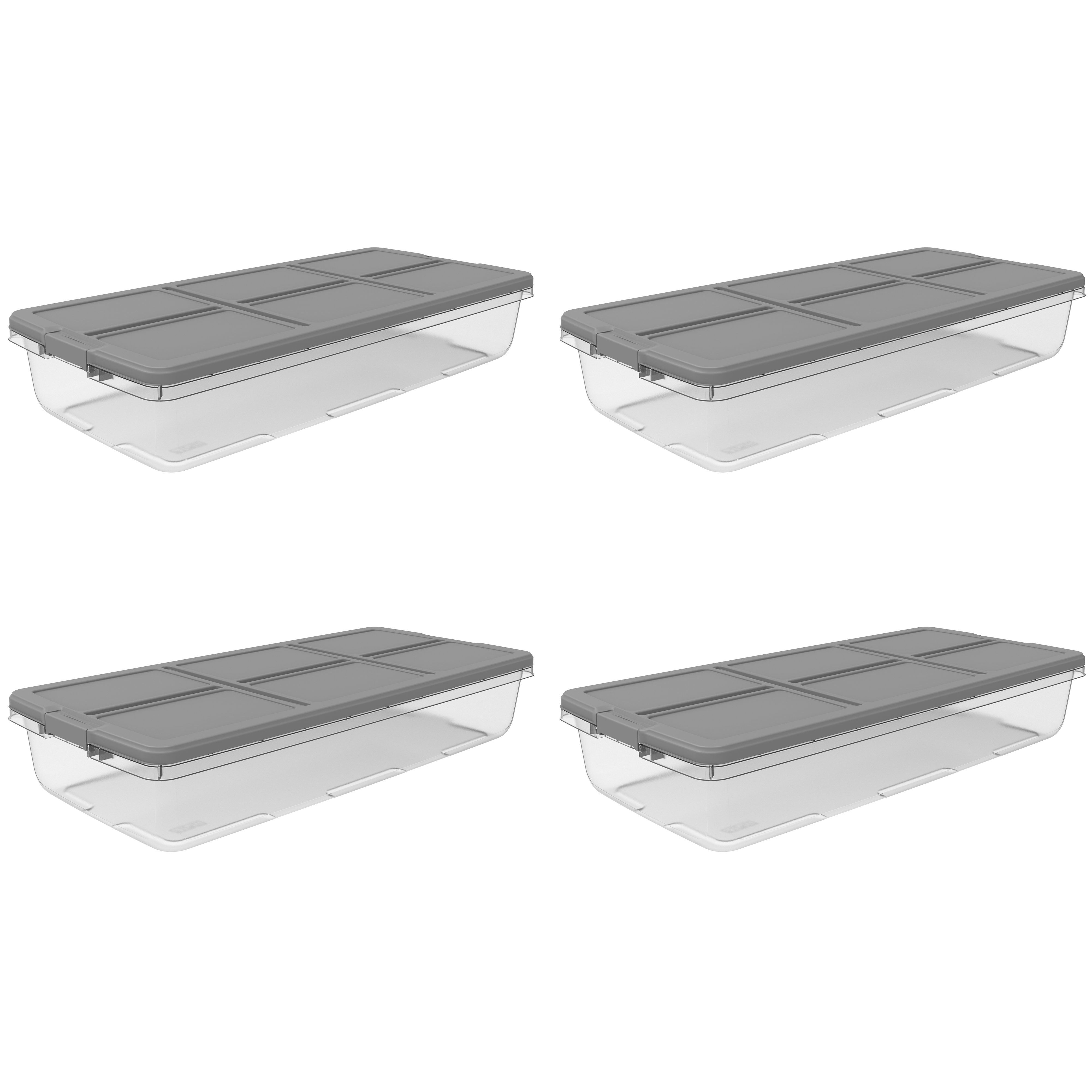Basics by Wayfair™ Wayfair Basics Latched Underbed Storage Container 52 ...