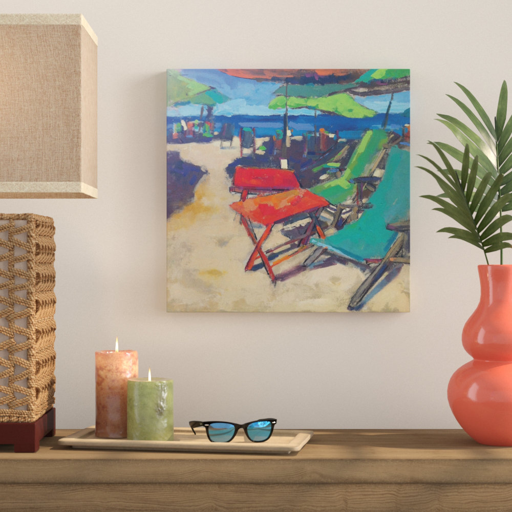 Bay Isle Home™ Playa Painting Print on Wrapped Canvas - Wayfair Canada