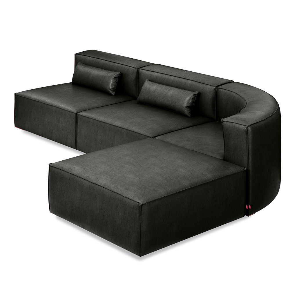 Gus* Modern Mix Modular 4-PC Wedge Sectional | Wayfair