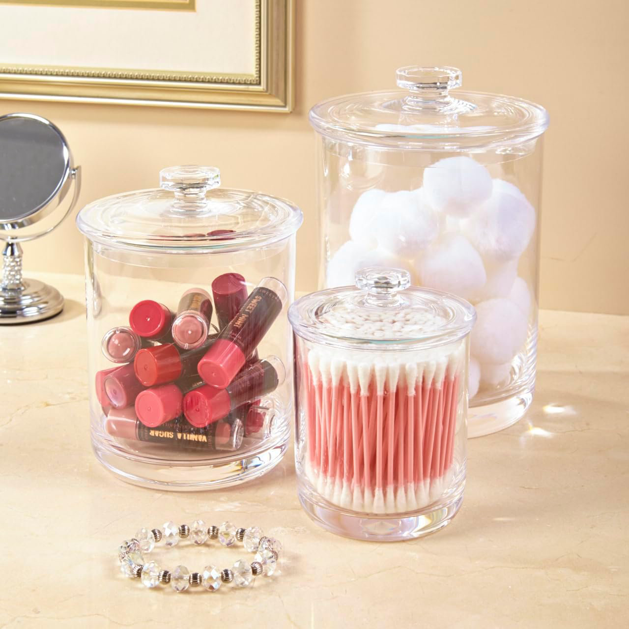 Latitude Run® 3-Pack Premium Quality Cotton Swab And Cotton Ball ...