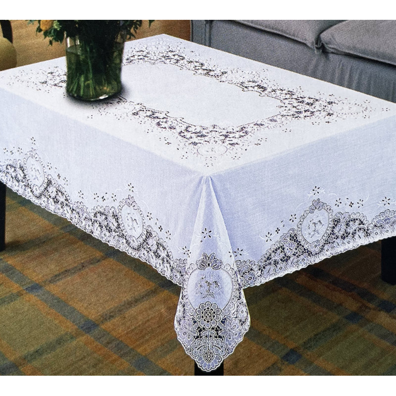 Ophelia & Co. Byrnedale Rectangle Floral Plastic / Acrylic Dining ...