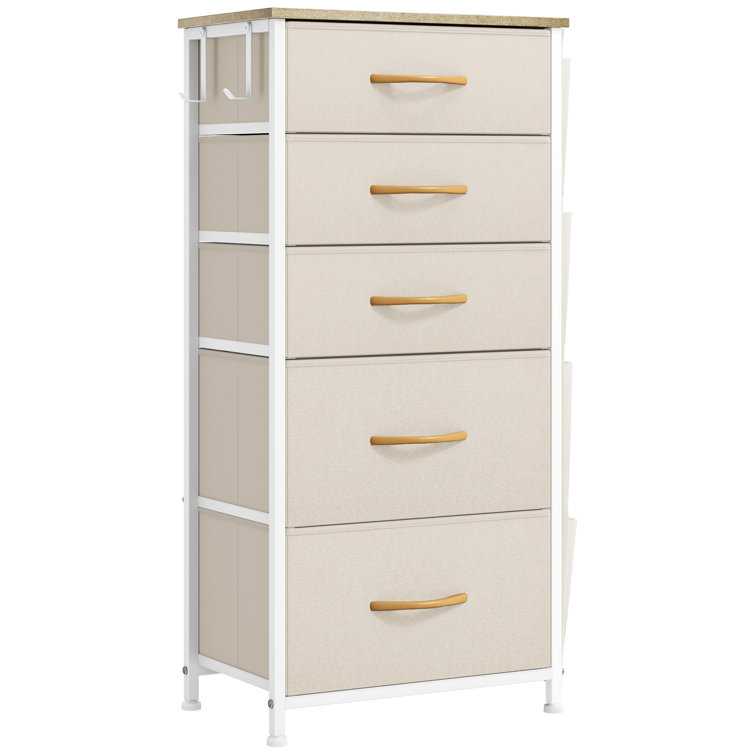 17 Stories 5-Drawer Chest Of Drawers，45Cm W Bedroom Drawers | Wayfair.co.uk