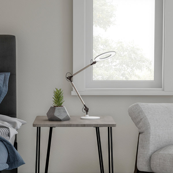 Symple Stuff Firth 41" LED Desk Lamp - Swing Arm Architect Lamp ...