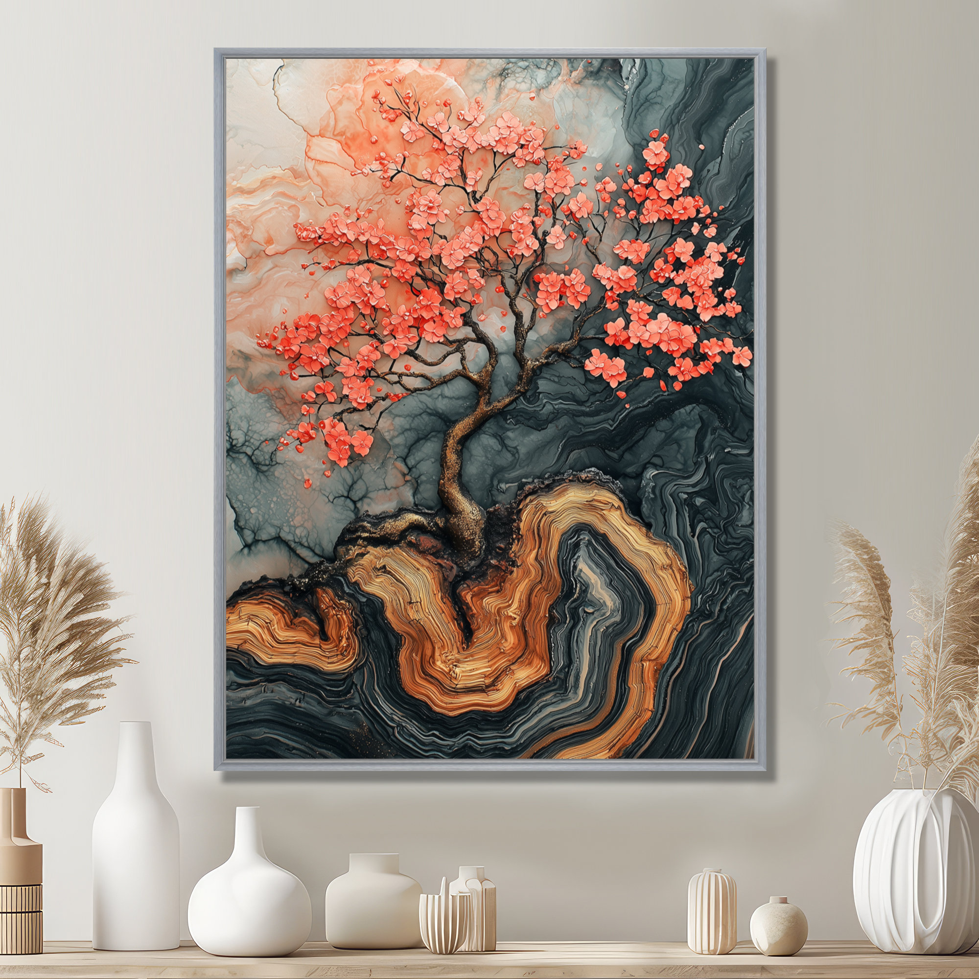 Millwood Pines Gilfred Golden Cherry Blossom Tree Garden Of Dark Beauty ...