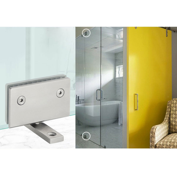JOYDING Glass Door Pivot Hinge For Inset Doors Bathroom Shower Door ...