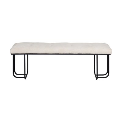AllModern Kimbra Polyester Blend Upholstered Bench | Wayfair