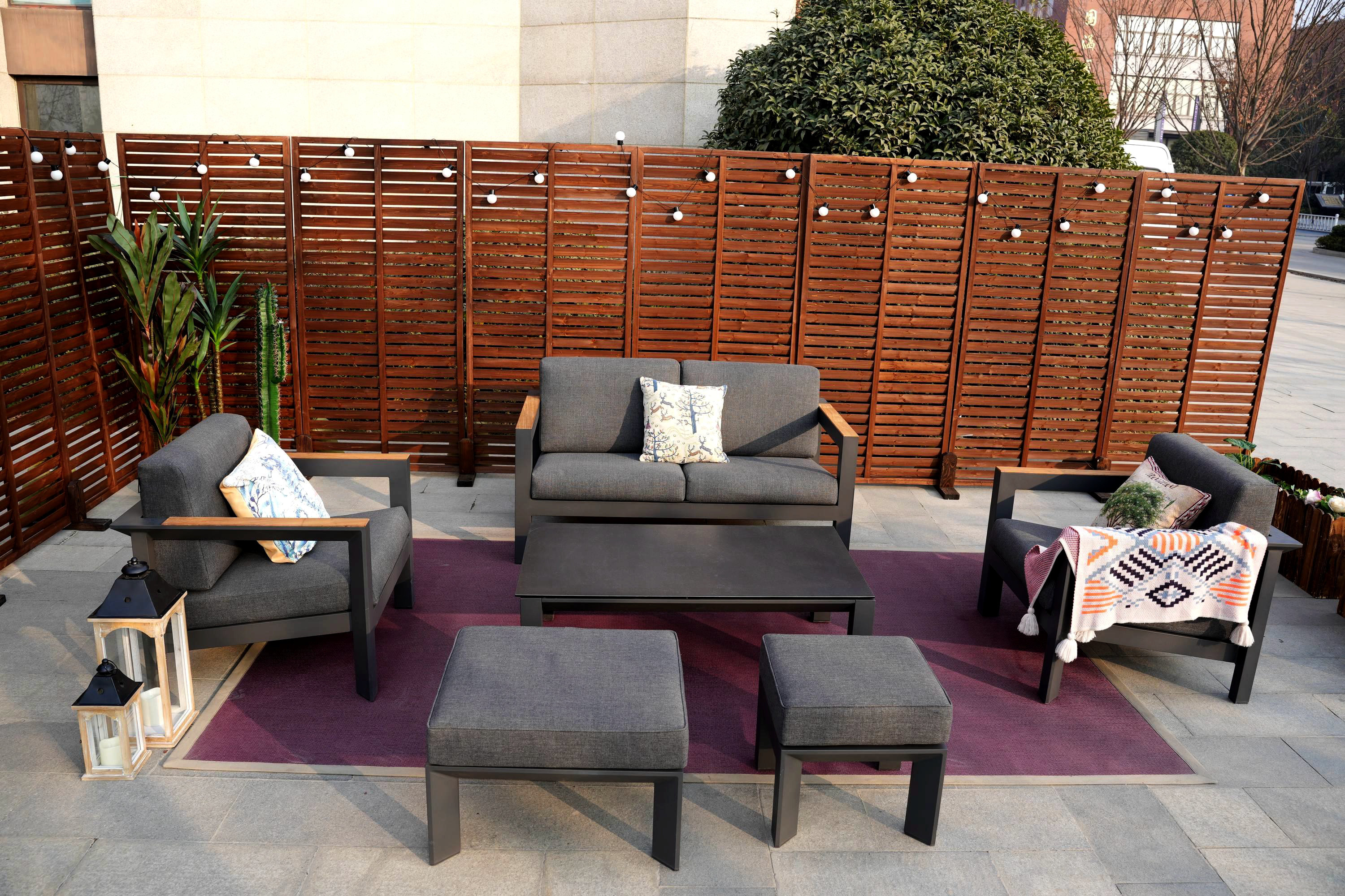 Direct Wicker Jimena 6 Piece Complete Patio Set with Cushions - Wayfair ...