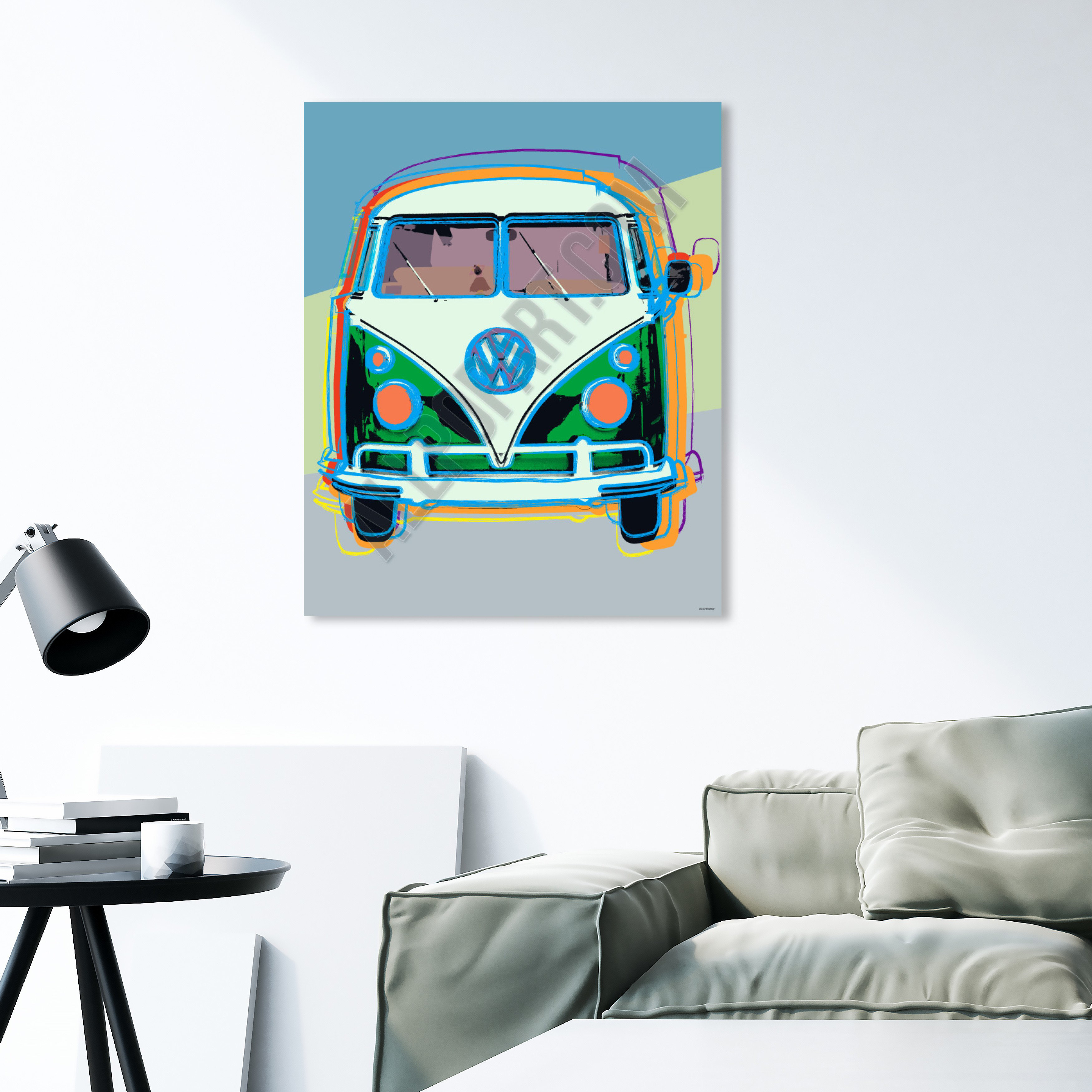 Art Remedy RVs and Trailers Pastel Car Van - Painting Print | Wayfair