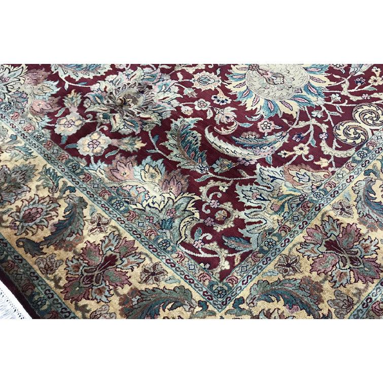 Bokara Rug Co., Inc. Hand-Knotted High-Quality Red and Gold Area Rug ...