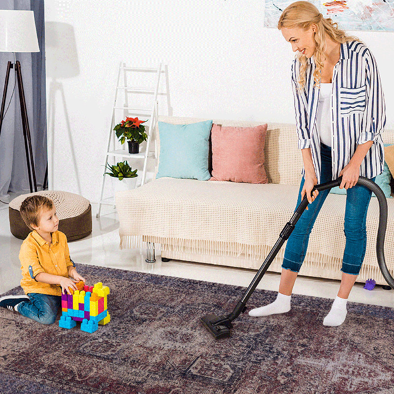 Bungalow Rose MAVAL Area Rug with Non-Slip Backing & Reviews | Wayfair