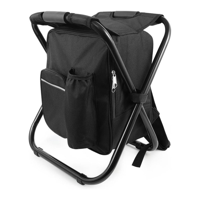 Arlmont & Co. Lightweight Backpack Stool with Cooler Compartment ...