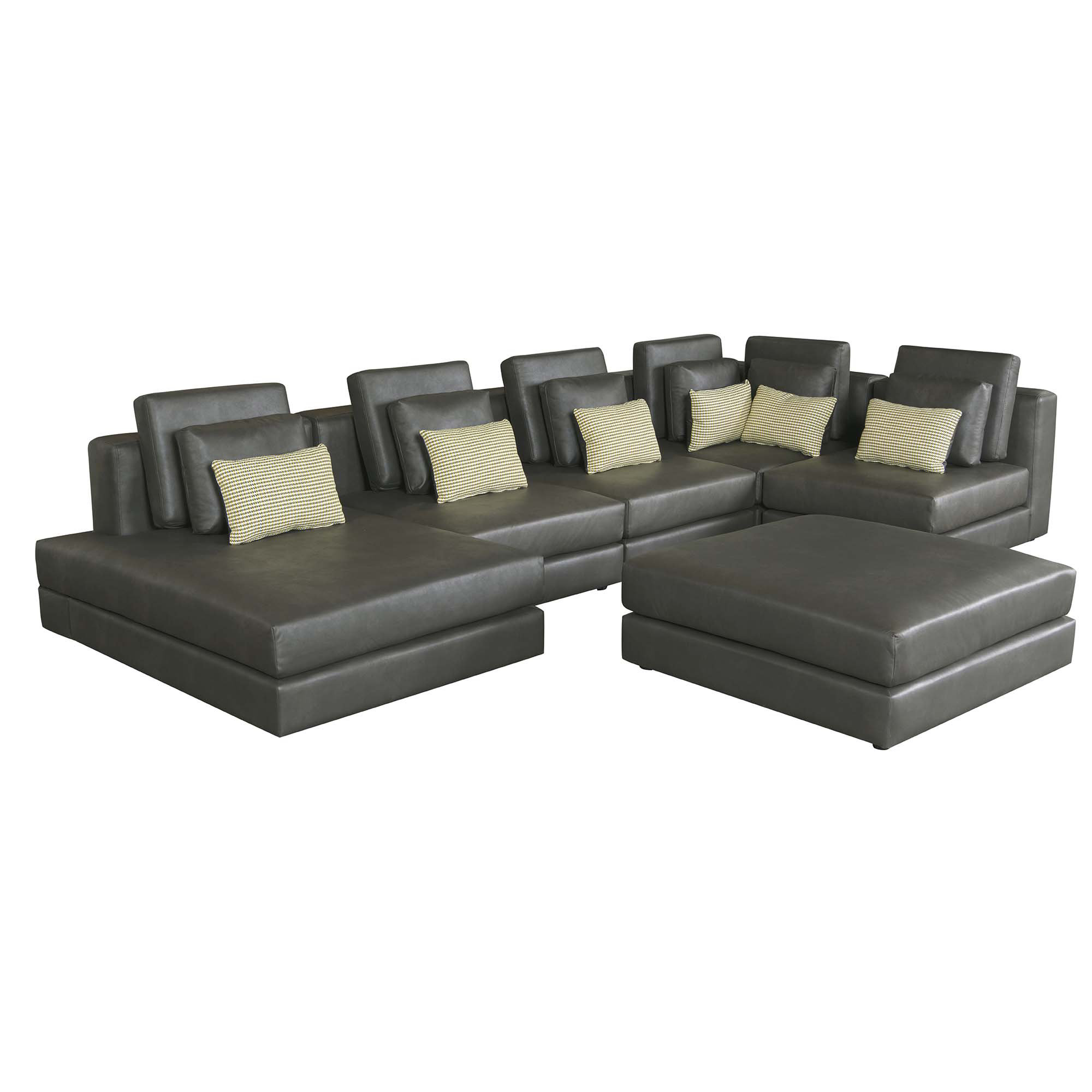 Latitude Run® 112.7" Modular Sectional Sofa Corner Sofa Chaise Lounge ...
