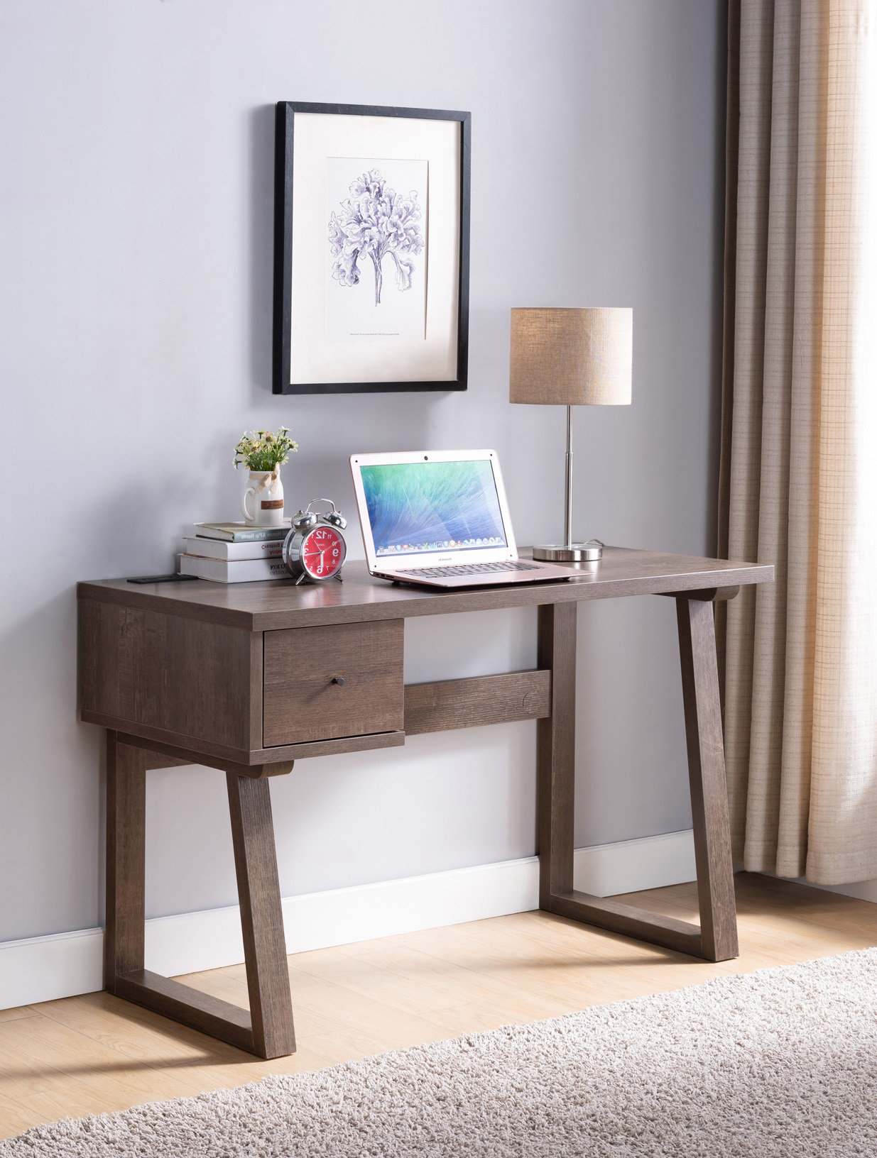 Foundry Select Abbotsford Desk with Built in Outlets - Wayfair Canada